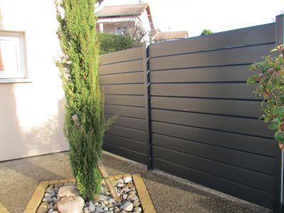 Panneau clôture PVC | Castorama
