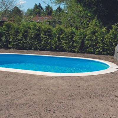 Kit Piscine Acier Enterrable - Ovale - 7X3.5X1.2 - Filtration 8M3/H ...