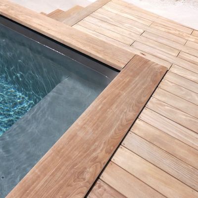 Kit terrasse complet - GARAPA - Ep.21 mm x l.145 mm - L.1,85 m / 45 m²