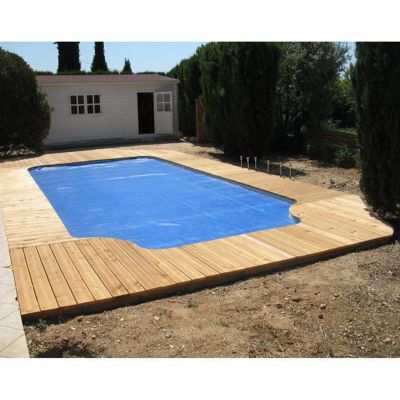 Kit terrasse complet - PIN VERT - AB LISSE - Ep.27 mm x l.145 mm - L.4 ...