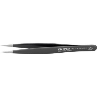 Knipex 92 28 69 ESD Pince brucelle de précision pointue et robuste 120 mm