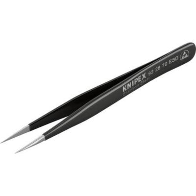 Knipex 92 28 70 ESD - Pince brucelle de précision pointue, fine 110 mm ...