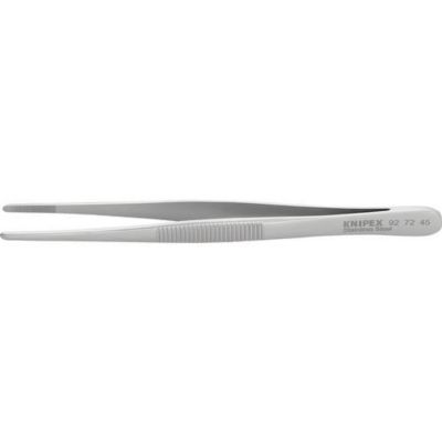 Knipex 92 72 45 - Pince brucelle de précision émoussée 145 mm, pointes ...