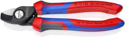 Knipex 95 12 165 - Pince coupe-câbles 165 mm, coupe jusqu'à 50 mm²