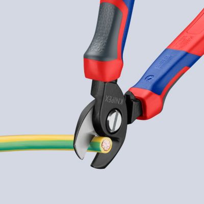 Knipex 95 12 165 - Pince coupe-câbles 165 mm, coupe jusqu'à 50 mm²