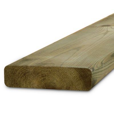 Lambourde pin Elbi L. 240 cm x l. 14,5 cm, ep. 45 mm | Castorama