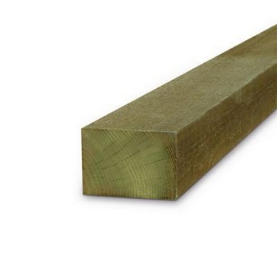 Lambourde pin vert 38 x 62 mm L.240 cm | Castorama