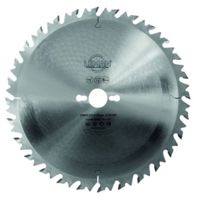lame circ.carbure d.250x30x24z alt.+a-r/debit bois - 222.250.3024 - leman