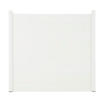 Lame de clôture PVC emboîtable L.180 x H.20 cm ep.30 mm | Castorama