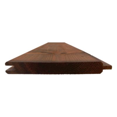 Lame de construction pour bardage coloris bronze 145 x 2390 x Ep. 18 mm ...