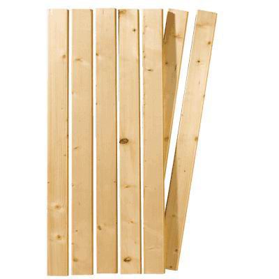Lame de volet en sapin 238 x 8,9 cm, ép.26 mm (4 lames) | Castorama