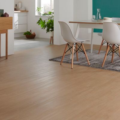 Lame PVC clipsable naturel Bachata 15 x 122 cm (vendue au carton ...