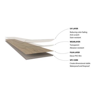 Lame PVC clipsable Vesta miel 22,8 x 122 cm