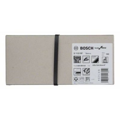 Lames de scie sabre S 1122 BF Flexible for Metal, lot de 100, 225 mm ...