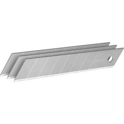 Lames sécables 18 mm STANLEY, pack de 100 pièces en 10 distributeurs