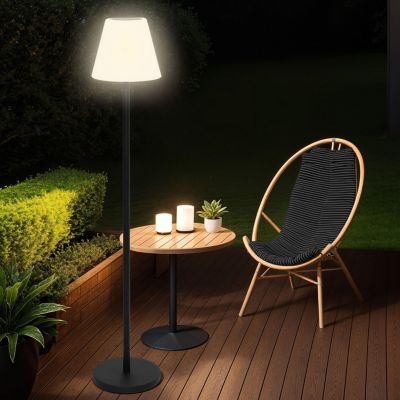 Lampadaire solaire extérieur avec LED multicolore | Castorama