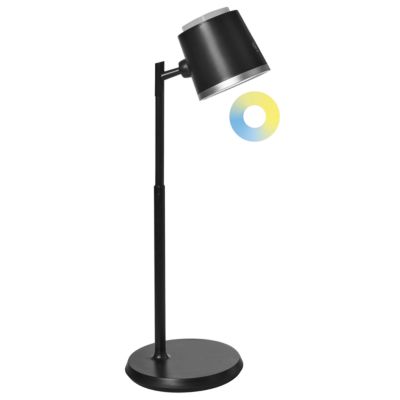 Lampe de table LED sans fil LIBRA Avec variateur Noir