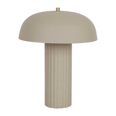 Lampe Design à Poser Arty en Fer Gris 30x11x36cm