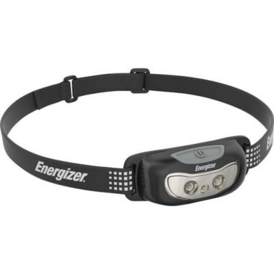 Lampe frontale LED Universal Plus - 100 lm, 44 g, 9 h, piles AAA, noir