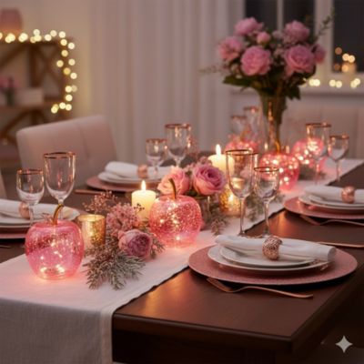 Lampe Pomme lumineuse 10 Led design et moderne