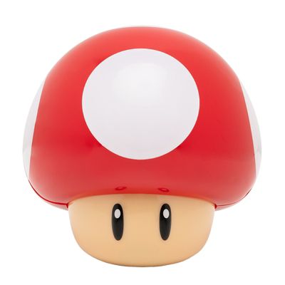 Lampe Super Mario rouge, veilleuse décorative champignon 3D et sons, l ...