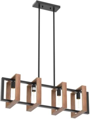 LAMPE SUSPENDUE APP1583-4CP BLACK 25X90X25CM