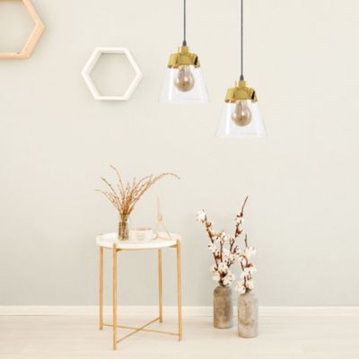 LAMPE SUSPENDUE APP895-1CP GOLD