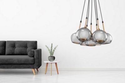 LAMPE SUSPENDUE APP898-7CP BLACK