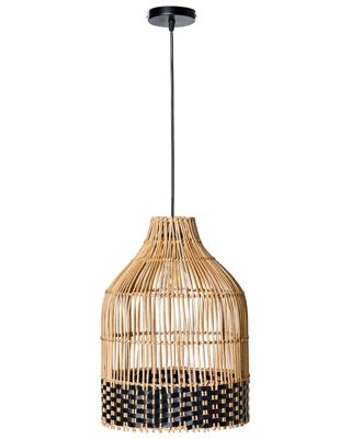 Lampe suspension GILO Rotin Naturel
