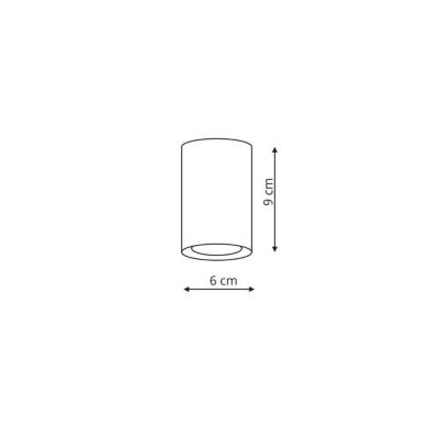 Lampe Tuba Prestige Manacor blanche 1 x GU10 1 pc.