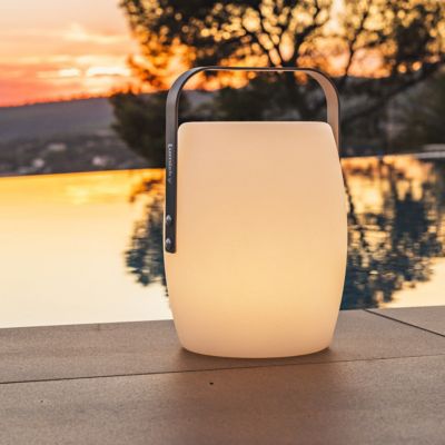 Lanterne sans fil LED LUCY ROCK H31cm