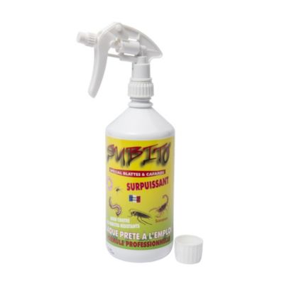 Laque insecticide spécial blattes et cafards - 1l Subito SLAQUE1
