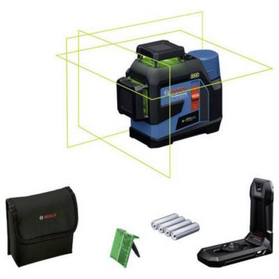 Laser lignes GLL 12V-100-33 CG Version piles - Laser lignes 12V, portée ...
