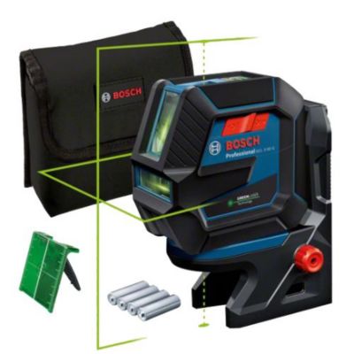Laser vert 2 points et lignes GCL 2-50 G avec support RM 10 - BOSCH - 0601066M00 | Castorama