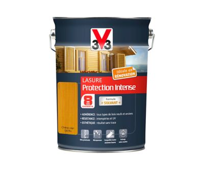 Lasure extérieure protection intense V33 chêne clair 5L - 8 ans
