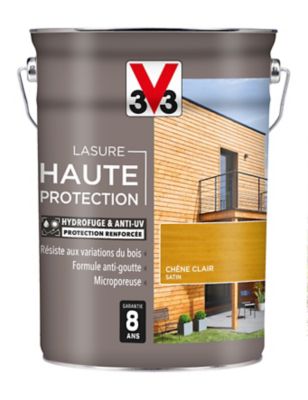 Lasure Haute protection bois V33 chêne claire 5L | Castorama