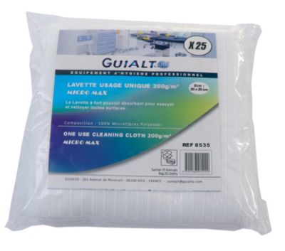 Lavette Uu Micro Max 20X20Cm (Carton 500 U) - Guialto