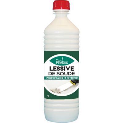 Lessive de soude décapant et nettoyant Phebus 1L