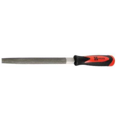 Lime demi-ronde emmanchée bâtarde longueur 200mm - HANGER - 110304