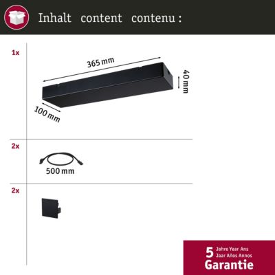 Linion Alimentation électrique Power Box 230/24V max. 120W Noir signal