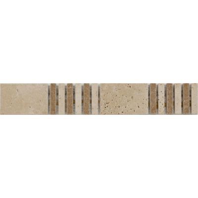 Listel beige 5 x 30 cm Ticino | Castorama