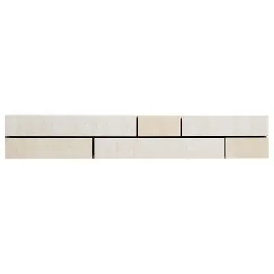 Listel beige 5x30cm Soft travertin | Castorama