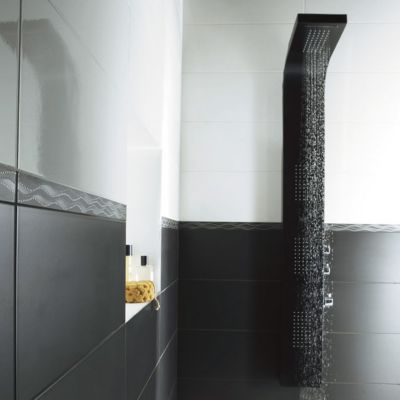 Listel noir 4 x 60 cm Brigitte