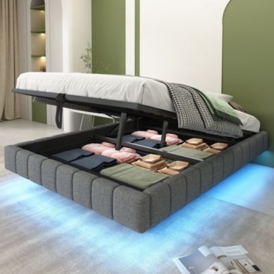 Lit Avec Rangement Intgr 140x190null