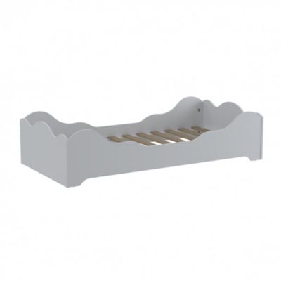 Lit FLOCON 90x190 cm + sommier /Blanc