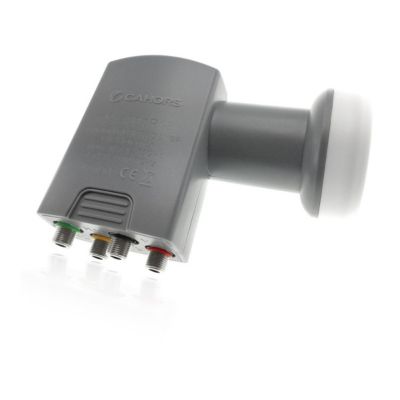 LNB Quattro 0,1dB Gain 57-61dB Compatible 4K HD 3D Protection LTE ...