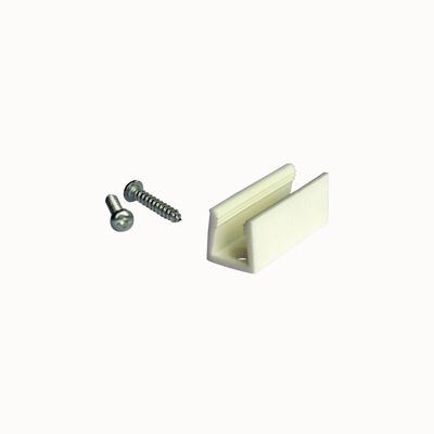 Lot de 10 rails de fixation sur'line plastique - Chromex