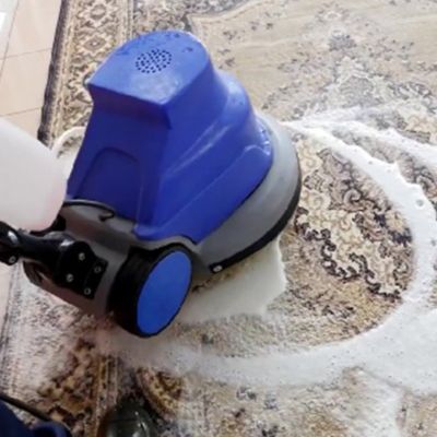 Lot de 20 disques de nettoyage de sol (fibre dure - noir) - Idéal pour ...