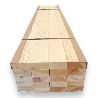 Lot de 20 planches de pin sylvestre rabotées 4X14X210 cm | Castorama