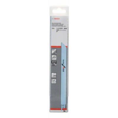 Lot de 25 lames de scie-sabre S 1122 EF 225 mm bimétal, pas 1,4 mm ...